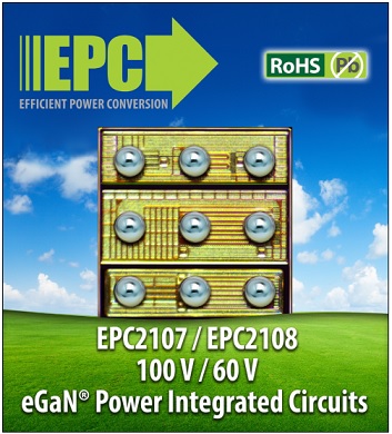 EPC, 무선 전력 전송을 위한 eGaN 전력 IC 출시